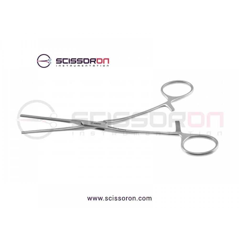 Potts Atraumatic Coarctation Clamp 15° Upward Shanks 30mm Jaws