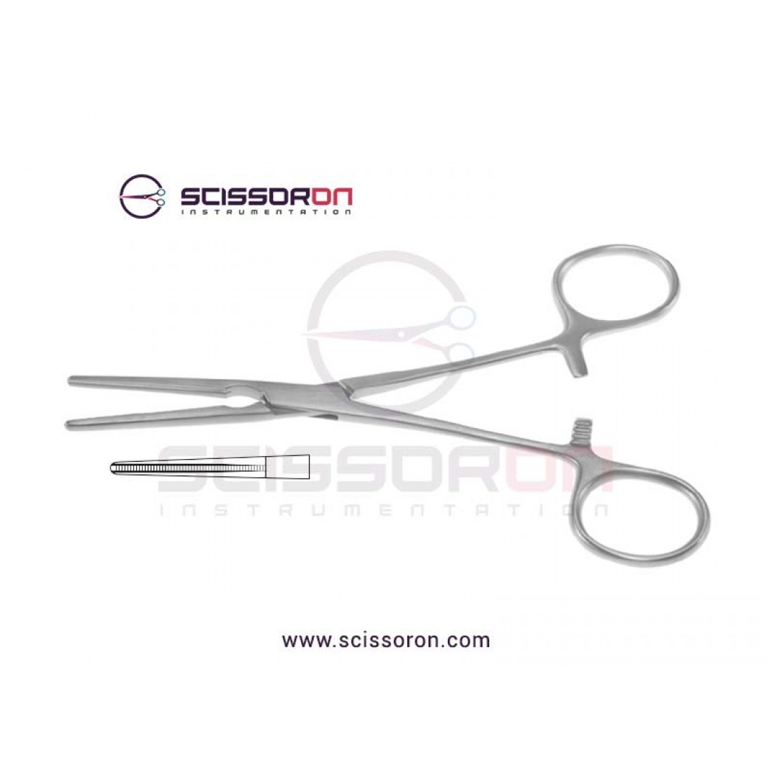Pean Artery Atraumatic Forceps Straight Jaws