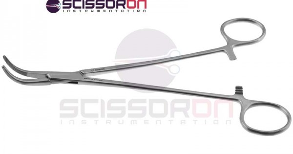 Schnidt Tonsil Haemostatic Forceps Fuly Curved