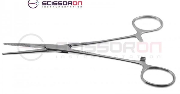 Rankin-Kelly Hemostatic Artery Forceps Straight Jaws