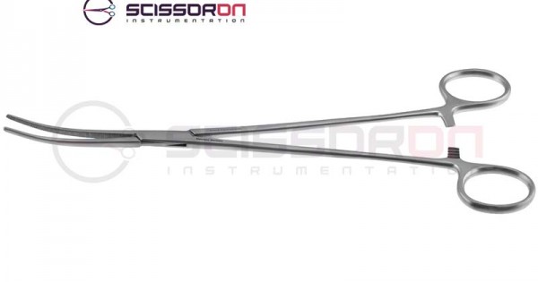 Coller Hemostatic Forceps Curved Jaws