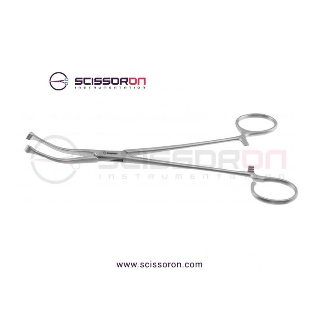 Allis-Coakley Tonsil Forceps Slightly Curved