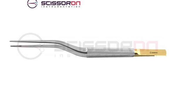 Tebbetts-Style Tissue Forceps Bayonet Shape