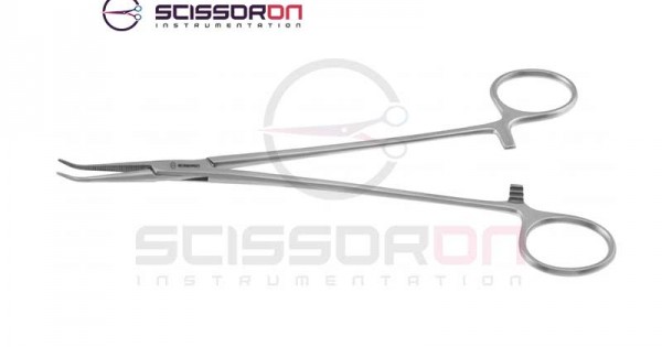Mixter Hemostatic Micro Forceps 30° Angled