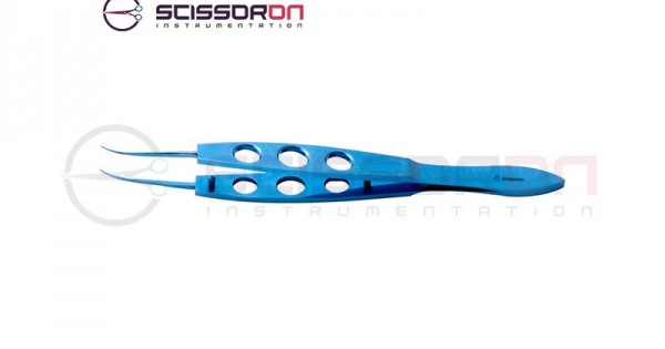 Jaffe Tying Forceps Curved Jaws Titanium