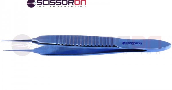 Bonn Suturing Forceps 0.12mm 1x2 Teeth Jaws Titanium