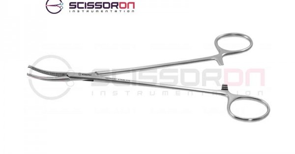 Adson Haemostatic Forceps 1x2 Teeth Curved Jaws