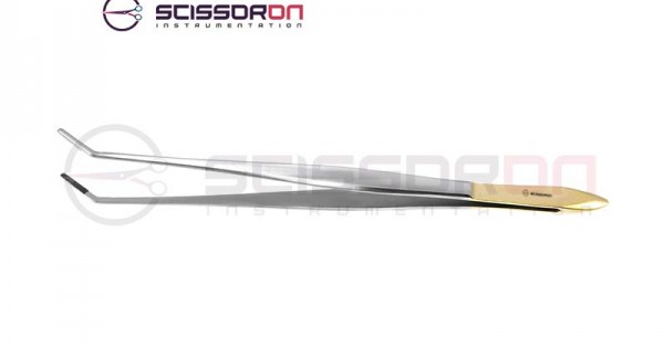 Cushing Dressing Forceps TC Insert Jaws