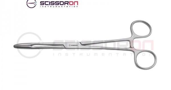 Gross-Maier Dressing Forceps Curved with Ratchet