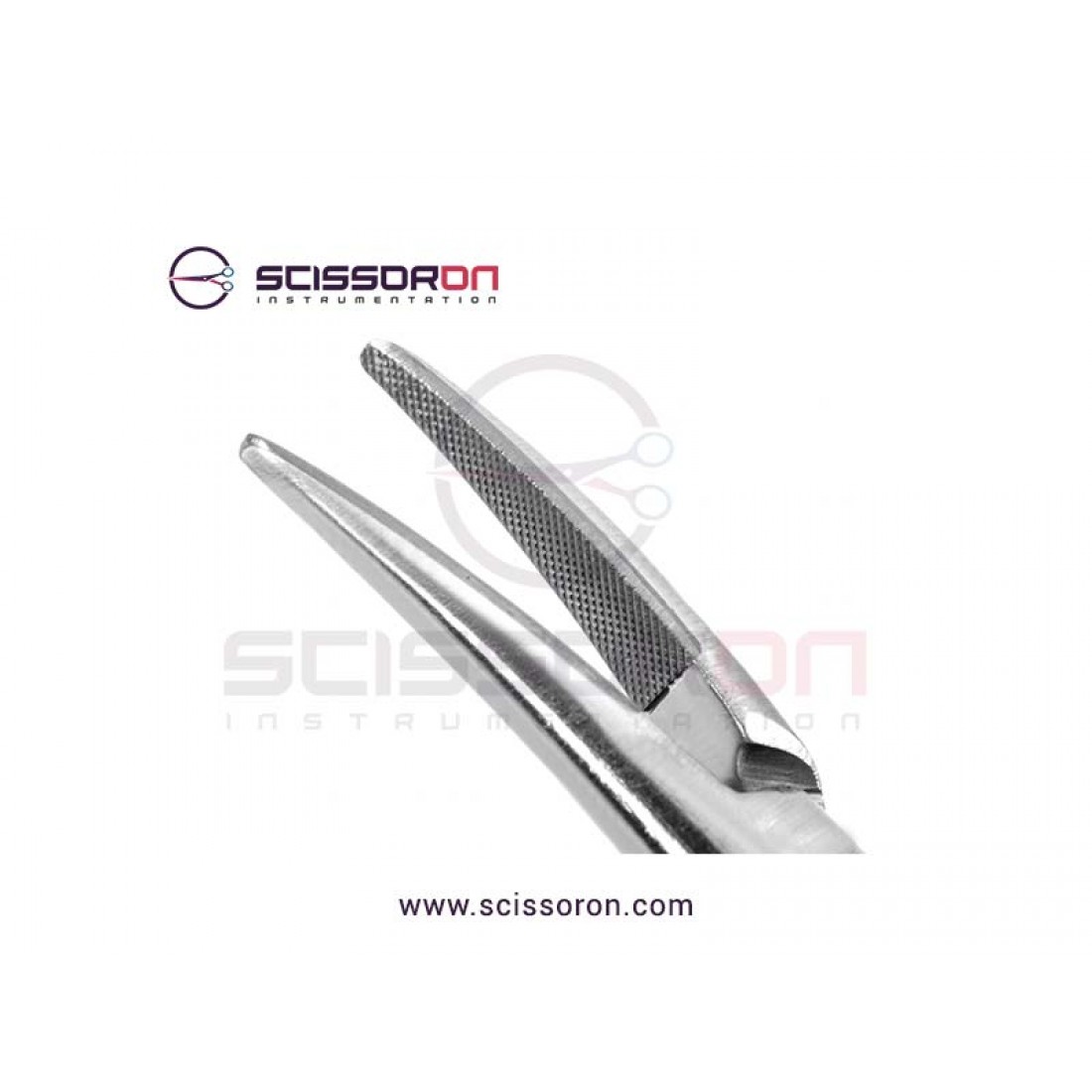 Jacobson Needle Holder Curved TC Jaws without Lock