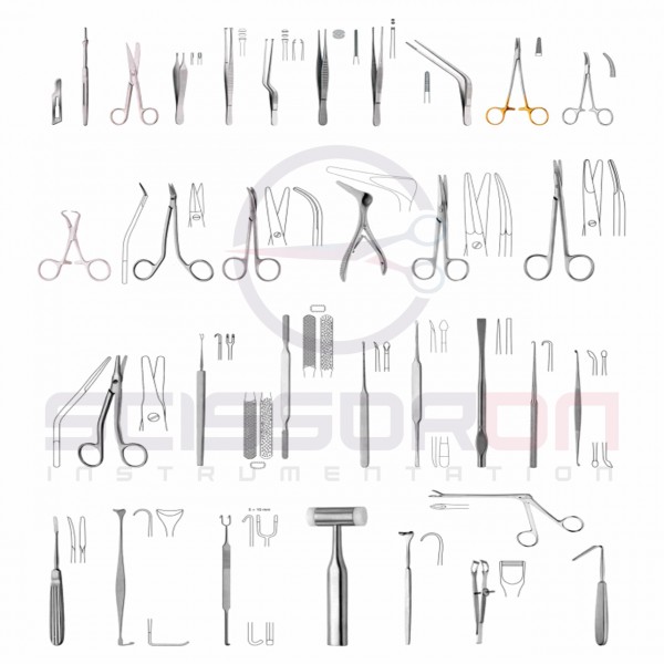 Cesarean Section Surgical Instrument Set - B