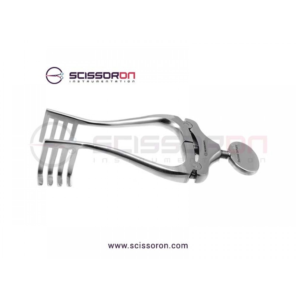 Jansen Mastoid Self Retaining Retractor Blunt Ends