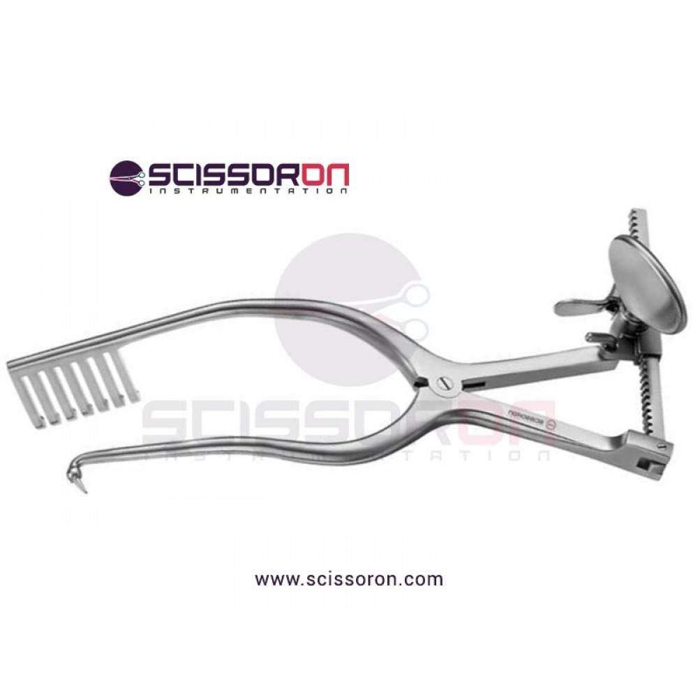Knighton Retractor Left Side Prongs