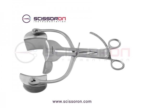 Transbuccal Device with Trocar & Cheek Retractor for Drilling & Screwing
