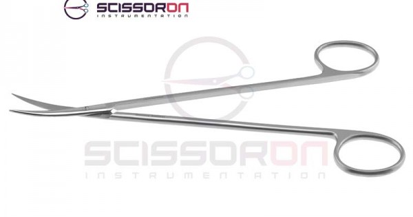 DeMartel Vascular Scissor Curved Blades