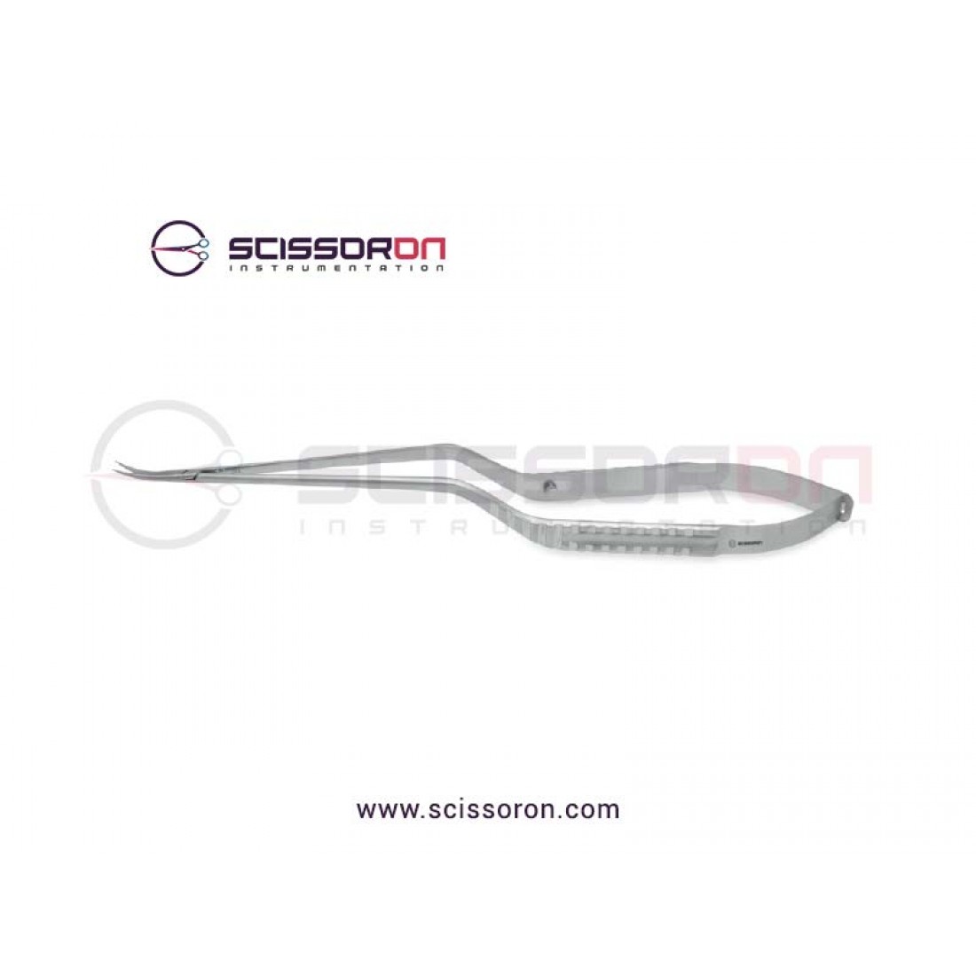 Jacobson Bayonet Micro Scissor 13mm Curved Blades