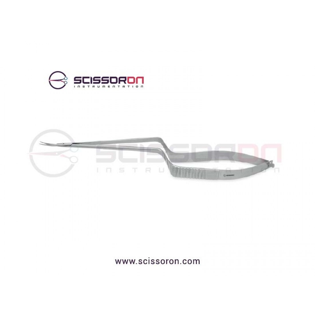 Jacobson Bayonet Micro Scissor 13mm Angled Blades