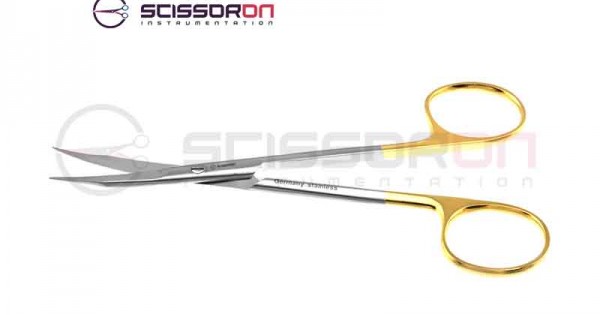 Reynolds Dissecting Scissor TC Insert Curved Blades