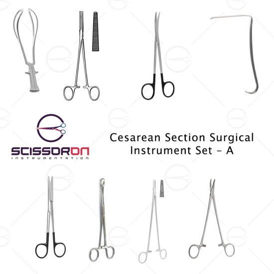 Cesarean Section Surgical Instrument Set – A