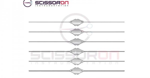 Bowman Lacrimal Probes Complete Set